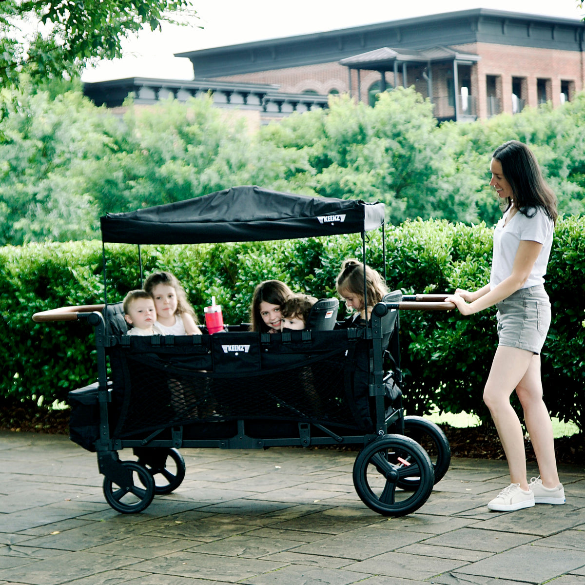 XC6 Luxury 6-Passenger Stroller Wagon | Keenz – Keenz Stroller Wagons