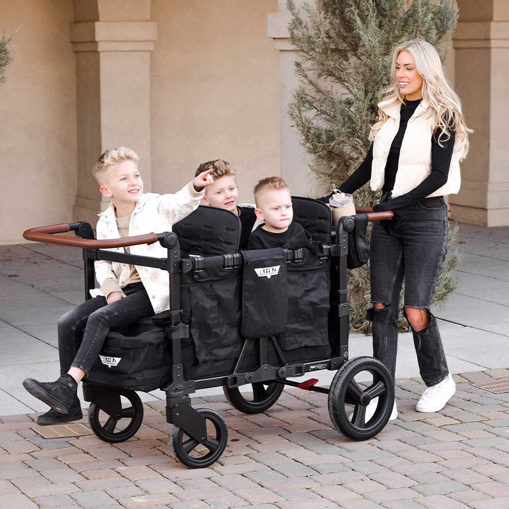 Vyoo 4 Wagon: Flexible Family Stroller | Keenz – Keenz Stroller Wagons
