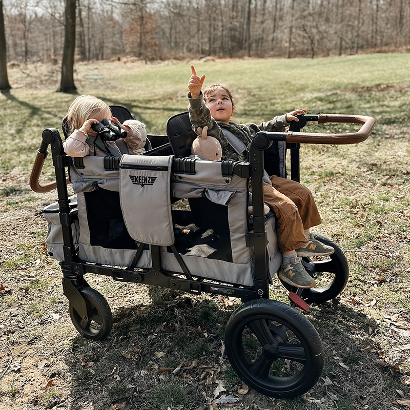 Vyoo 2 Wagon: Versatile Passenger Seating | Keenz – Keenz Stroller Wagons