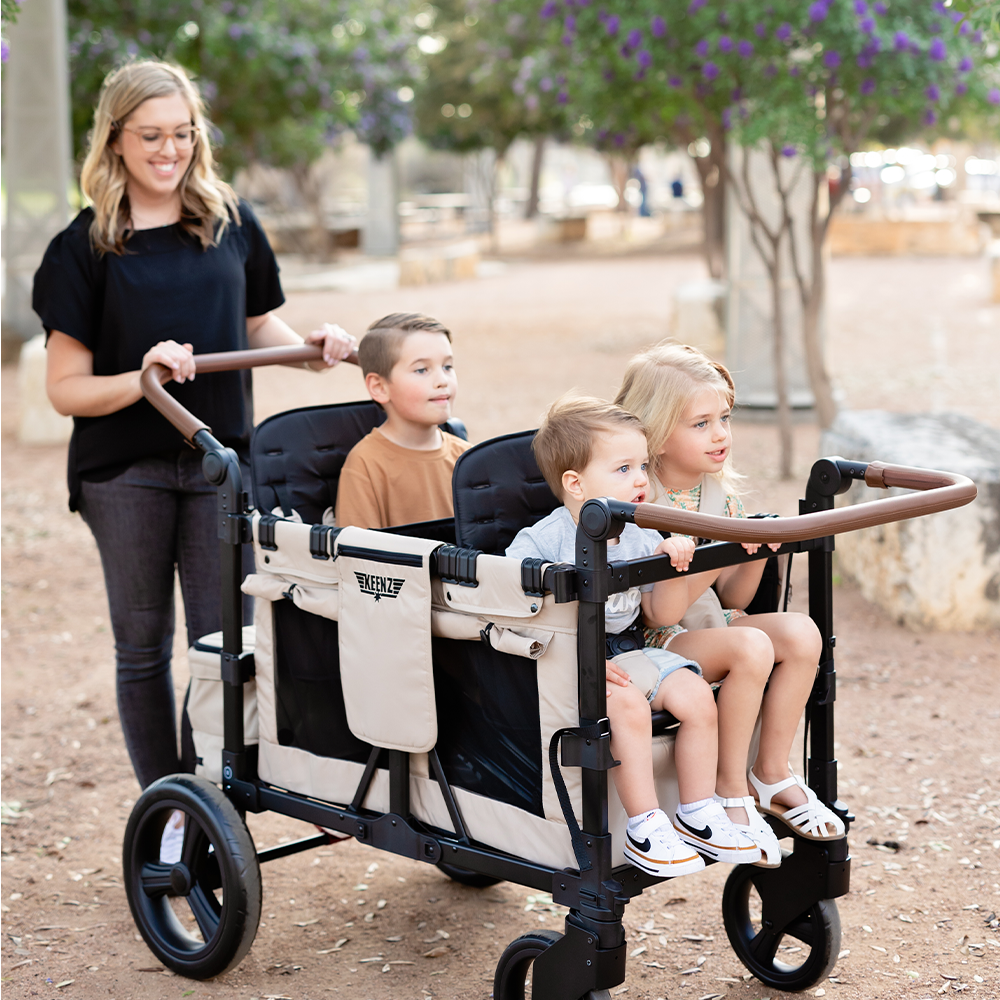 Vyoo 4 Wagon: Flexible Family Stroller | Keenz – Keenz Stroller Wagons