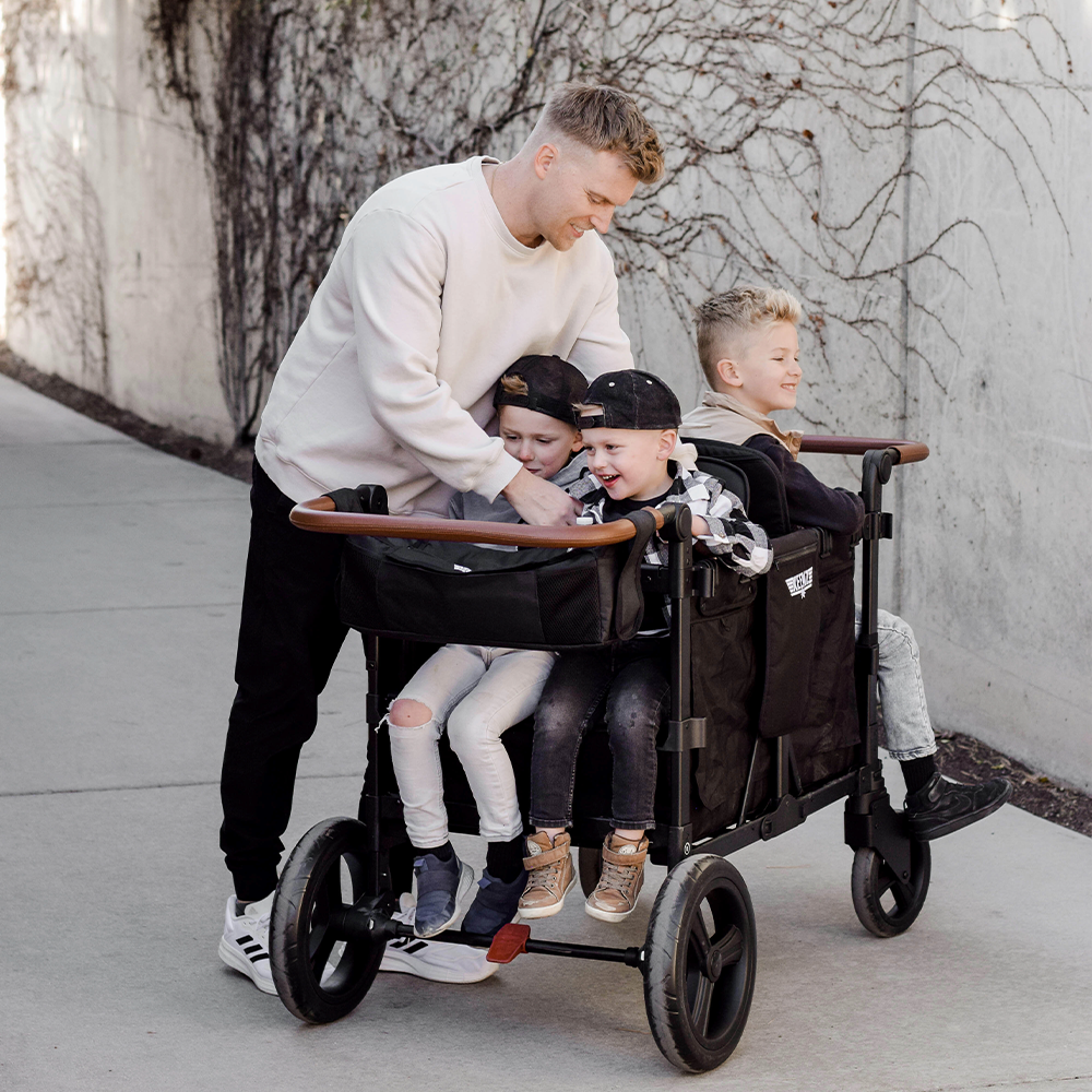 Vyoo 4 Wagon: Flexible Family Stroller | Keenz – Keenz Stroller Wagons